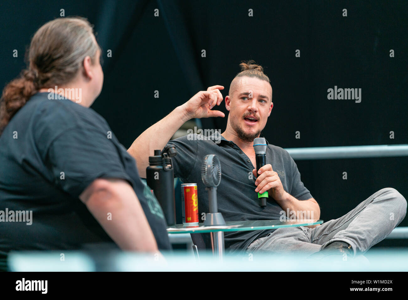 STUTTGART, GERMANY - JUN 29th 2019: Alexander Dreymon (*1983, German ...