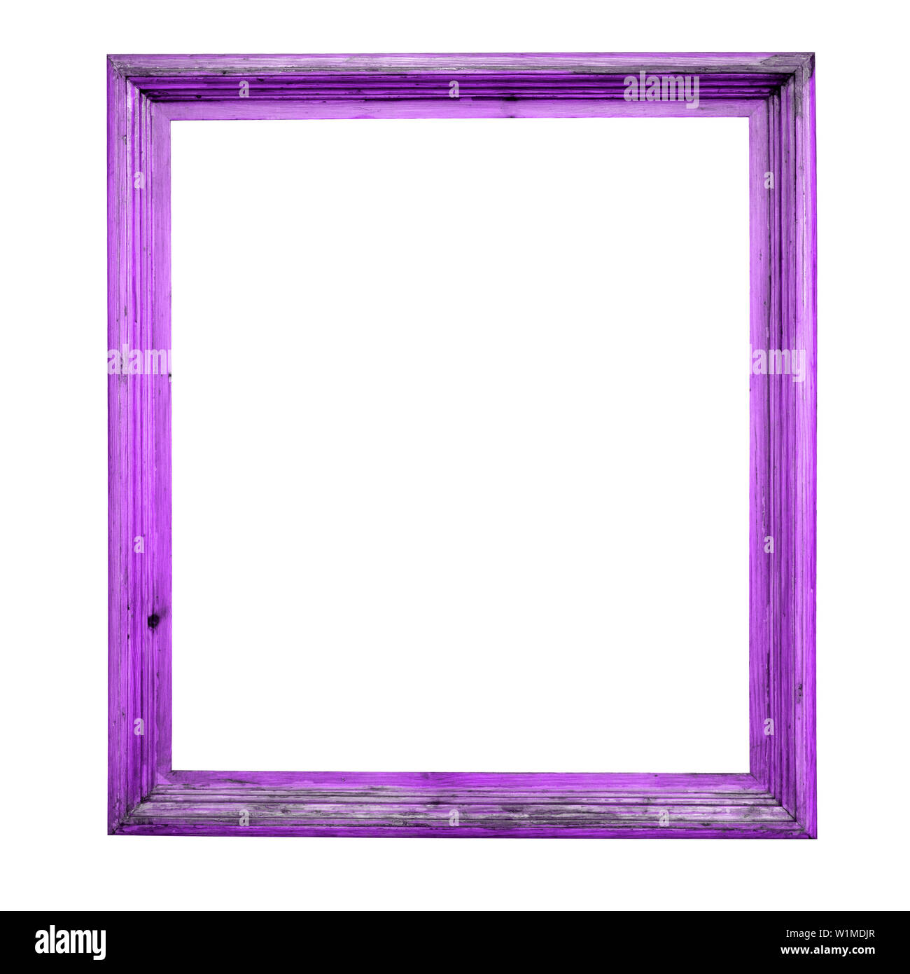 purple frame isolated on white background Stock Photo - Alamy