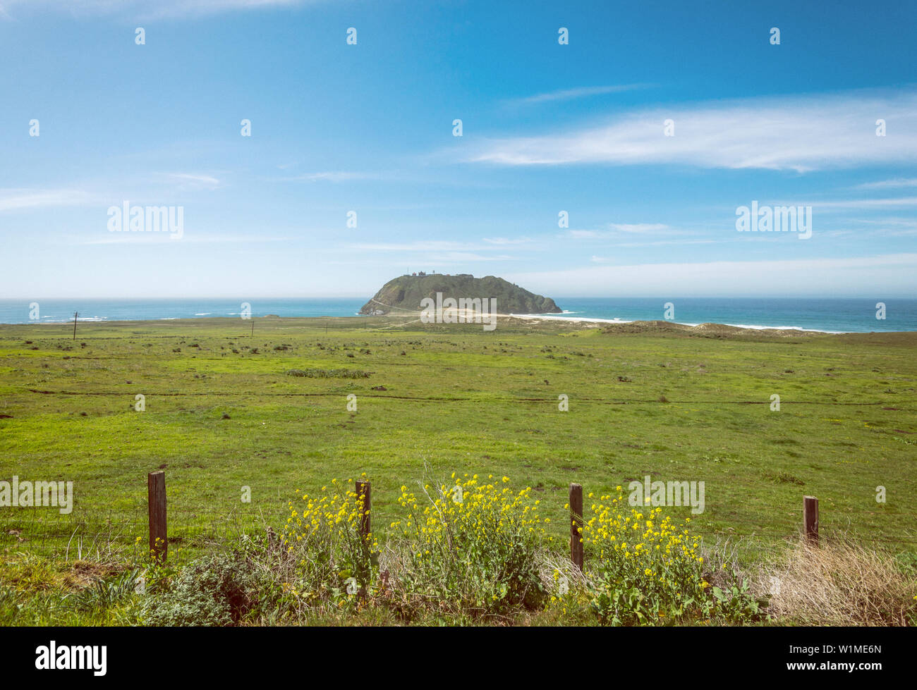 Point Sur Lightstation. Big Sur, California, United States Stock Photo ...