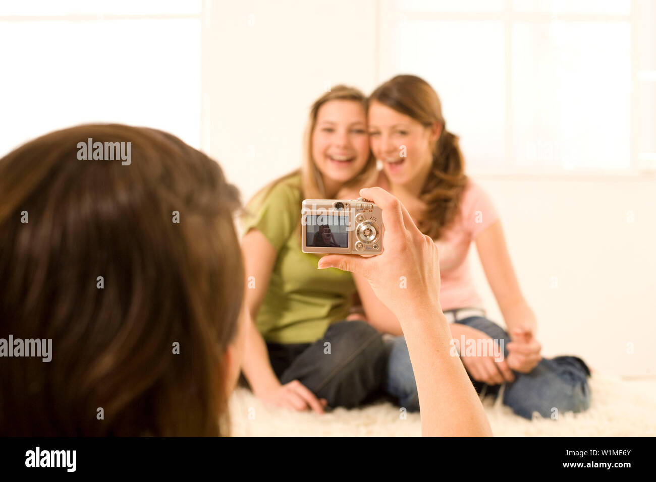 Two frontal perspective views points of view hi-res stock photography ...