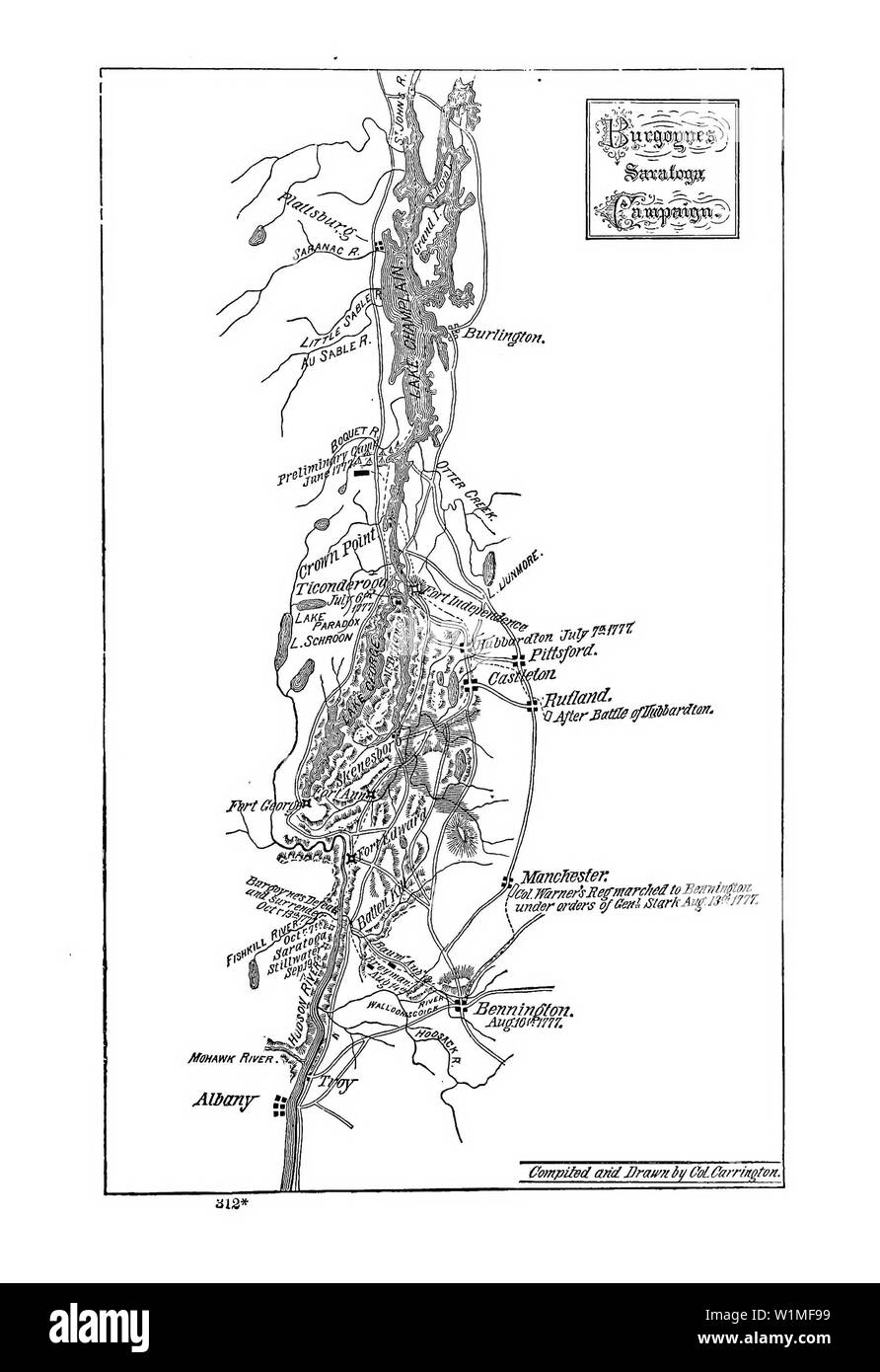 Engraved maps Cut Out Stock Images & Pictures - Alamy