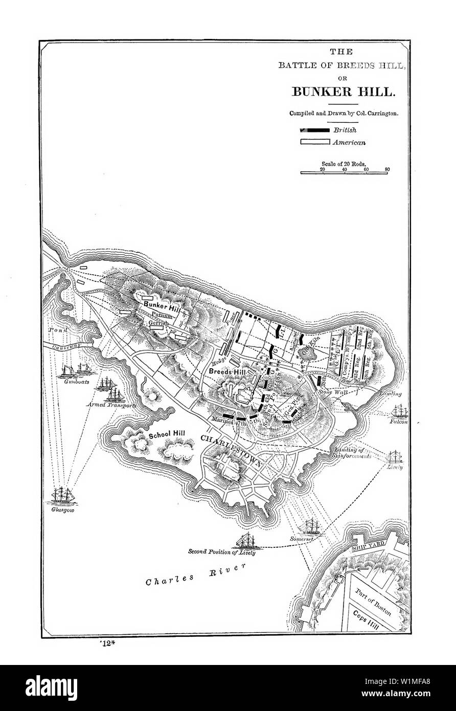 Jersey old maps Black and White Stock Photos & Images - Alamy