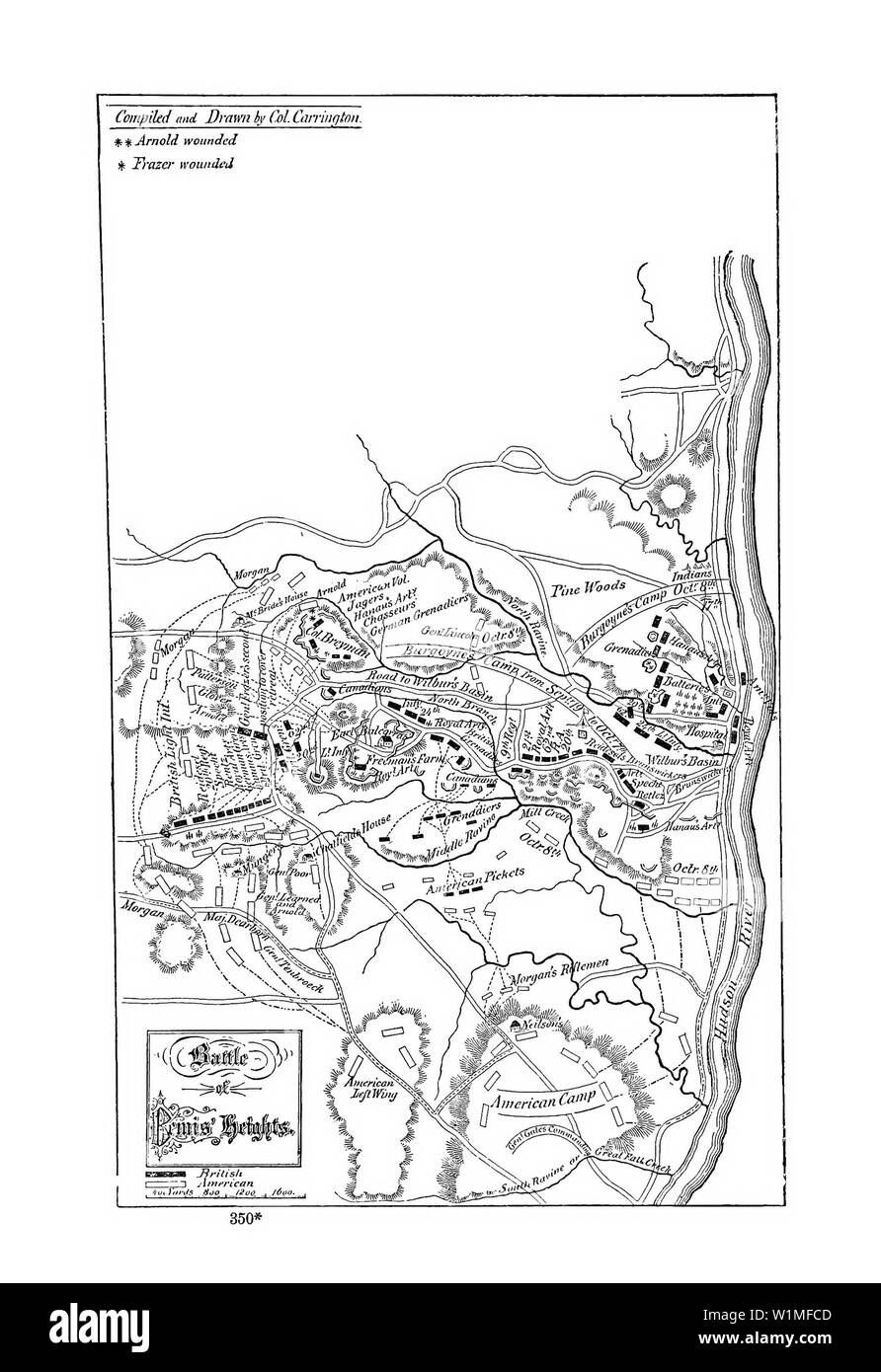 Old american maps Cut Out Stock Images & Pictures - Alamy