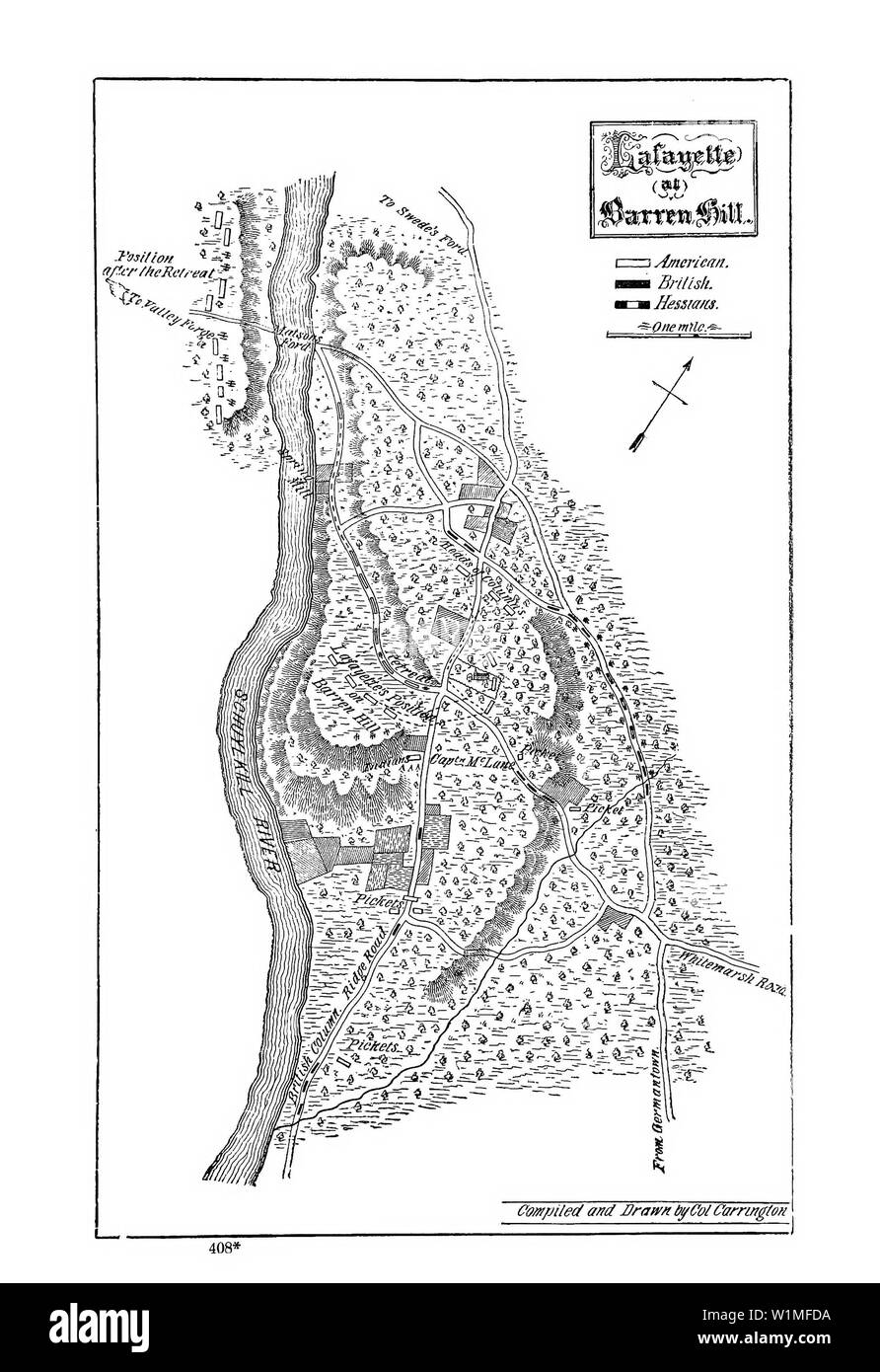 Old american maps Cut Out Stock Images & Pictures - Alamy