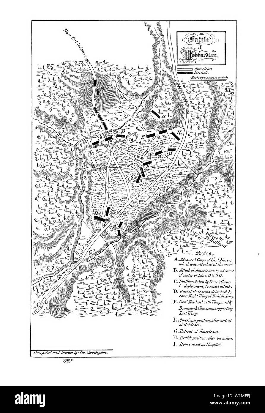 Old american maps Cut Out Stock Images & Pictures - Alamy