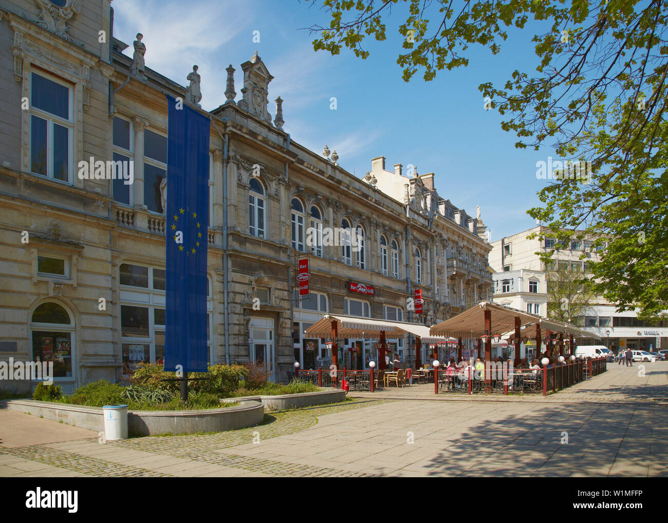Sava Ognjanov Theatre at Russe (Pyce) at Pl. Svoboda (Freedom Square ...