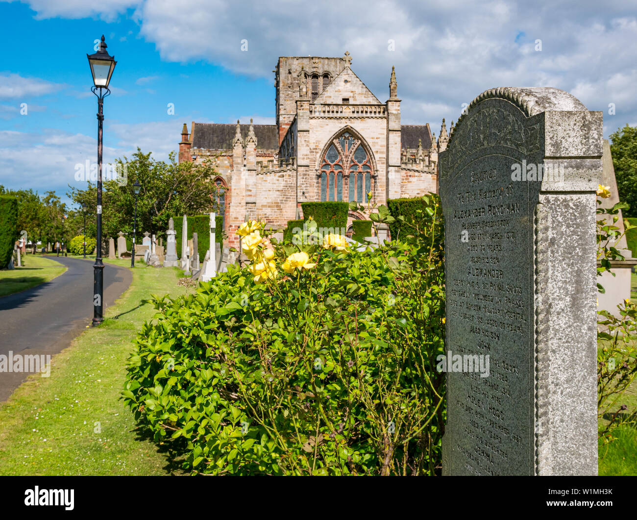 St Mary's Parish Church, Haddington, East Lothian, Scotland, UK Stock ...
