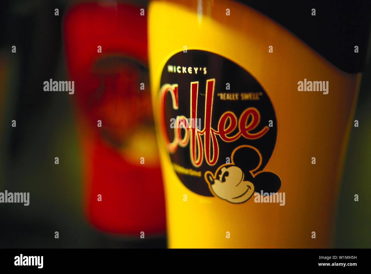 Mickey Mouse Coffee, Disneyworld, Orlando Florida, USA Stock Photo - Alamy