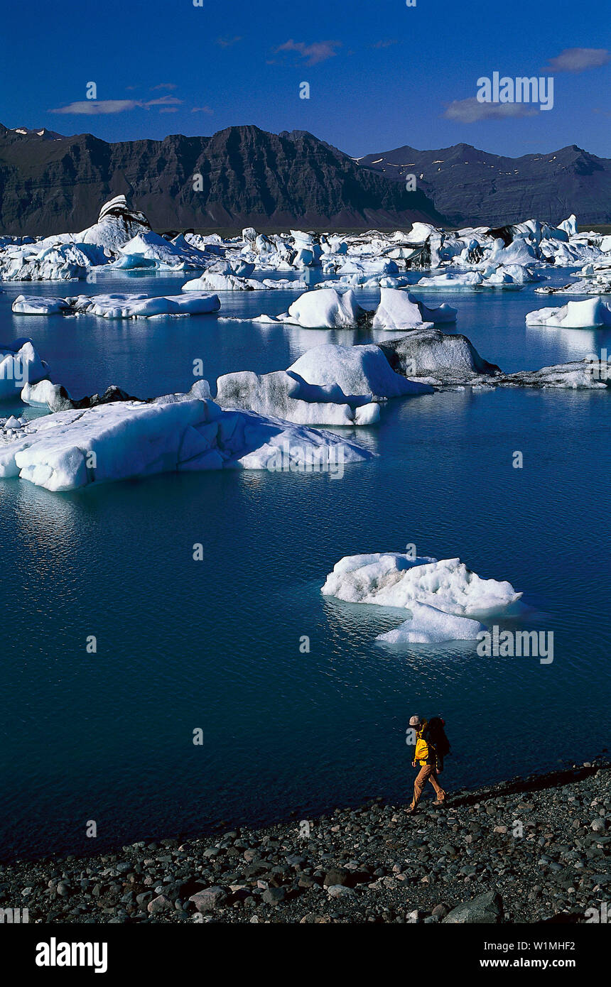 Wandern am gletscher hi-res stock photography and images - Alamy