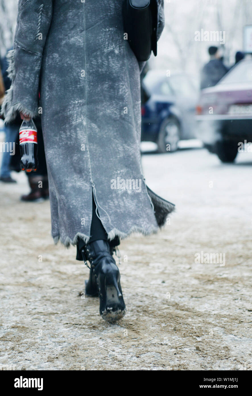 Woman in Omsk, Siberia, RUS People, Lifestyle Stock Photo - Alamy