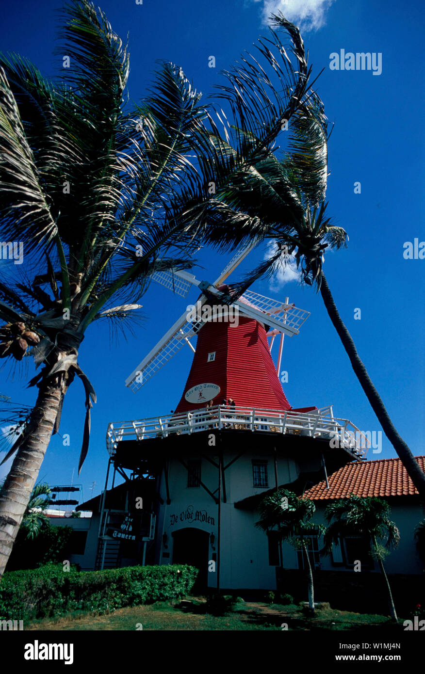 Aruba olde molen windmill restaurant hi-res stock photography and ...