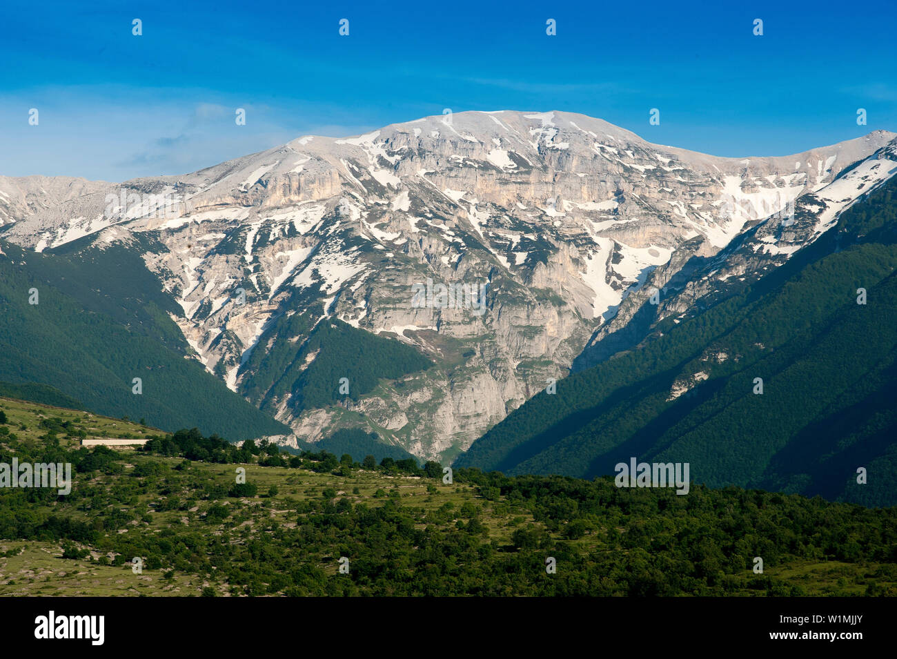 The mountains of the majella national park hi-res stock photography and ...
