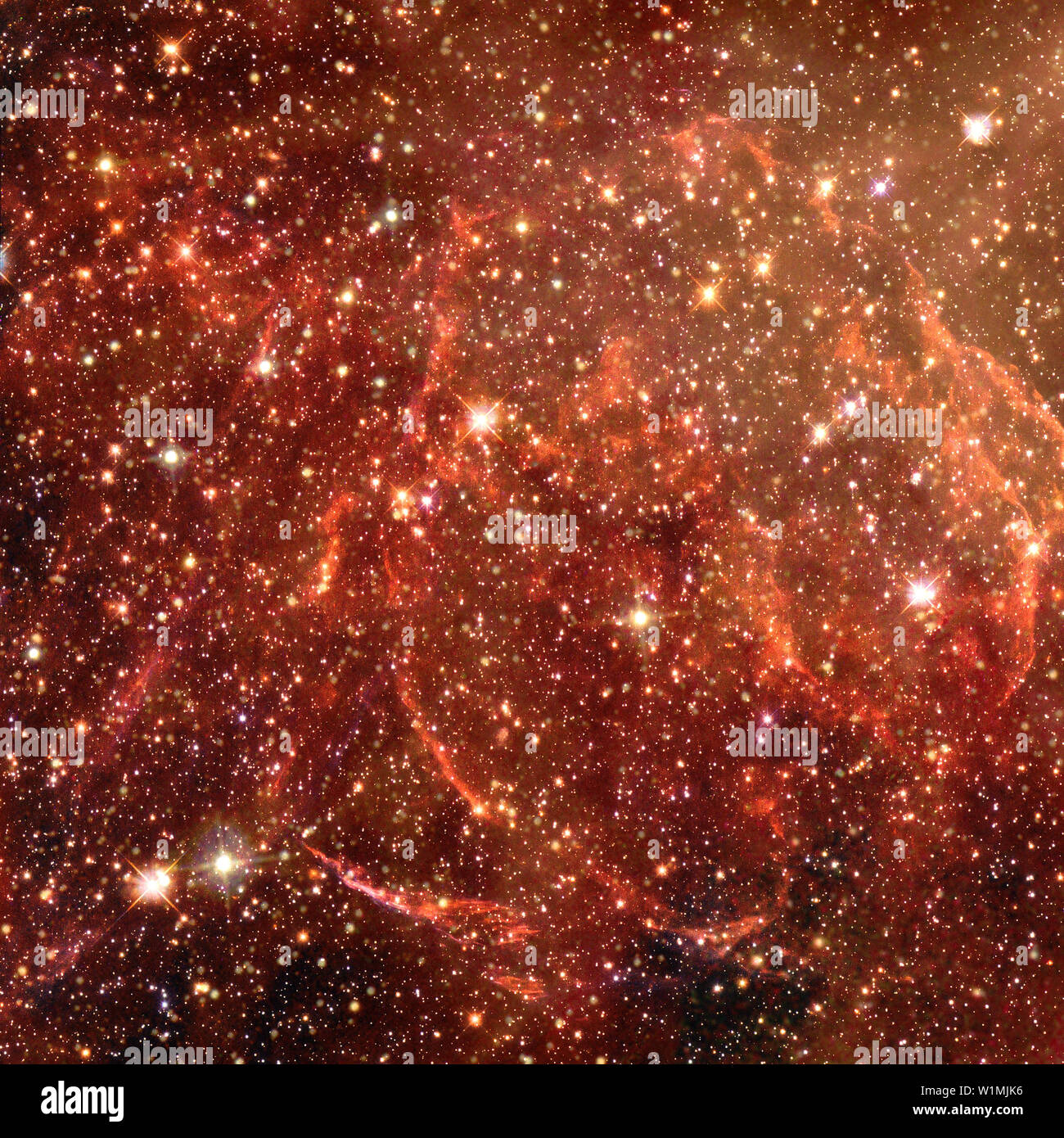 Nebula in outer space. Gas and dust clouds. Elements of this image ...