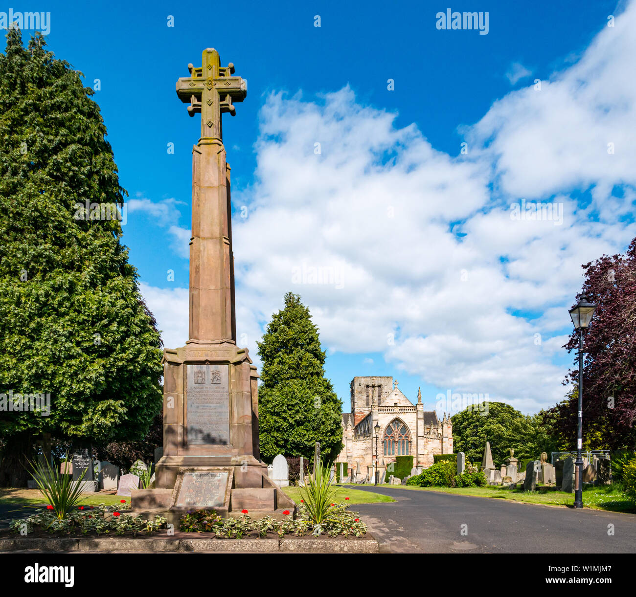 St Mary's Parish Church, Haddington, East Lothian, Scotland, UK Stock ...