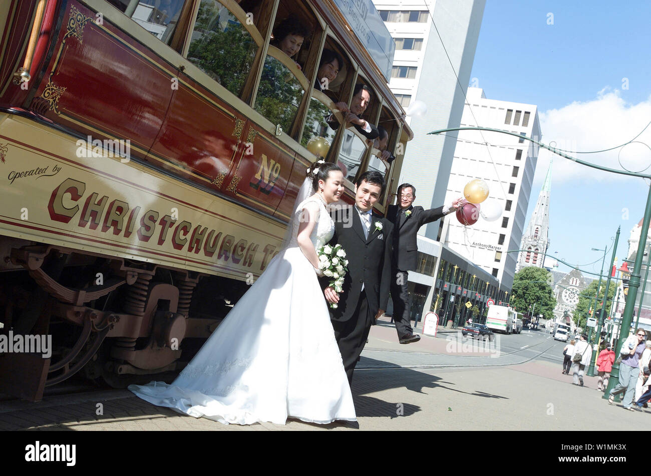Wedding on the train hi-res stock photography and images - Alamy