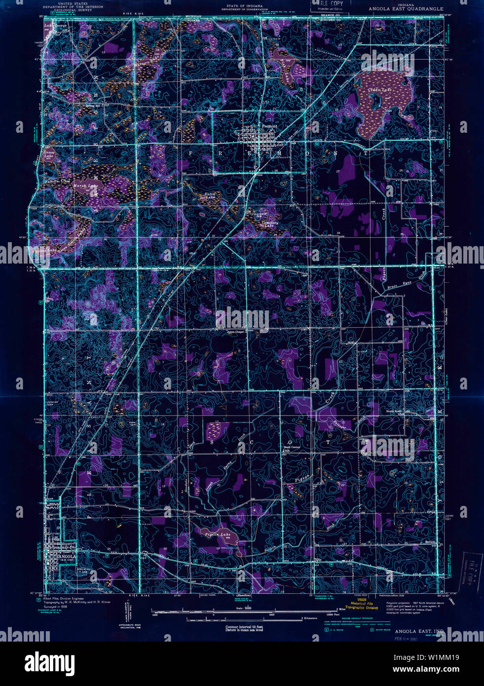 Historical angola map hi-res stock photography and images - Alamy