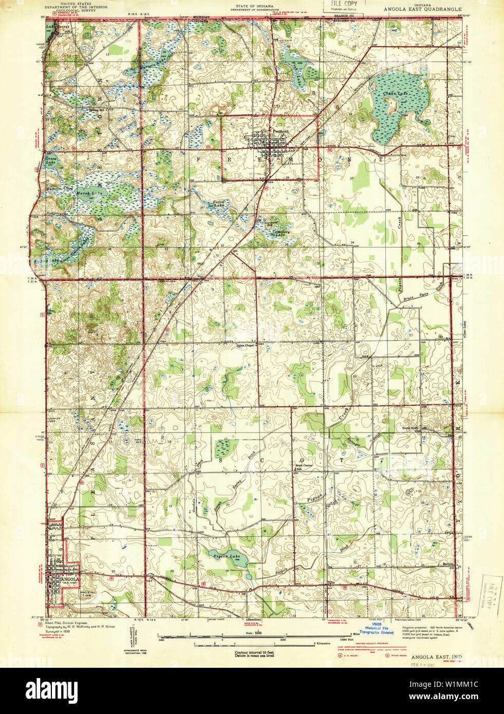 Historical angola map hi-res stock photography and images - Alamy