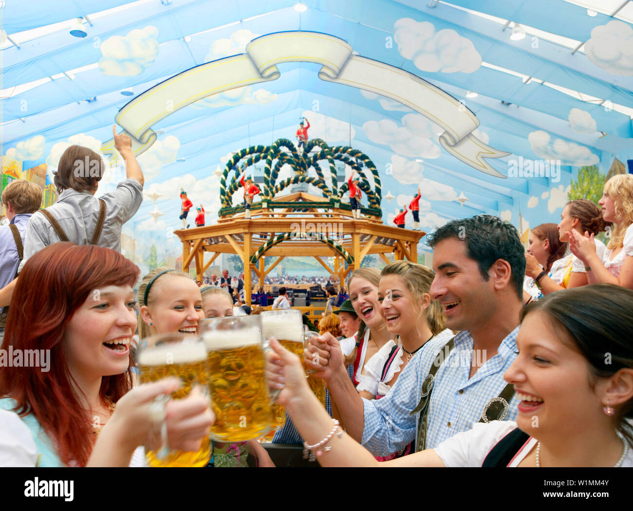 Germany oktoberfest drunk hi-res stock photography and images - Alamy