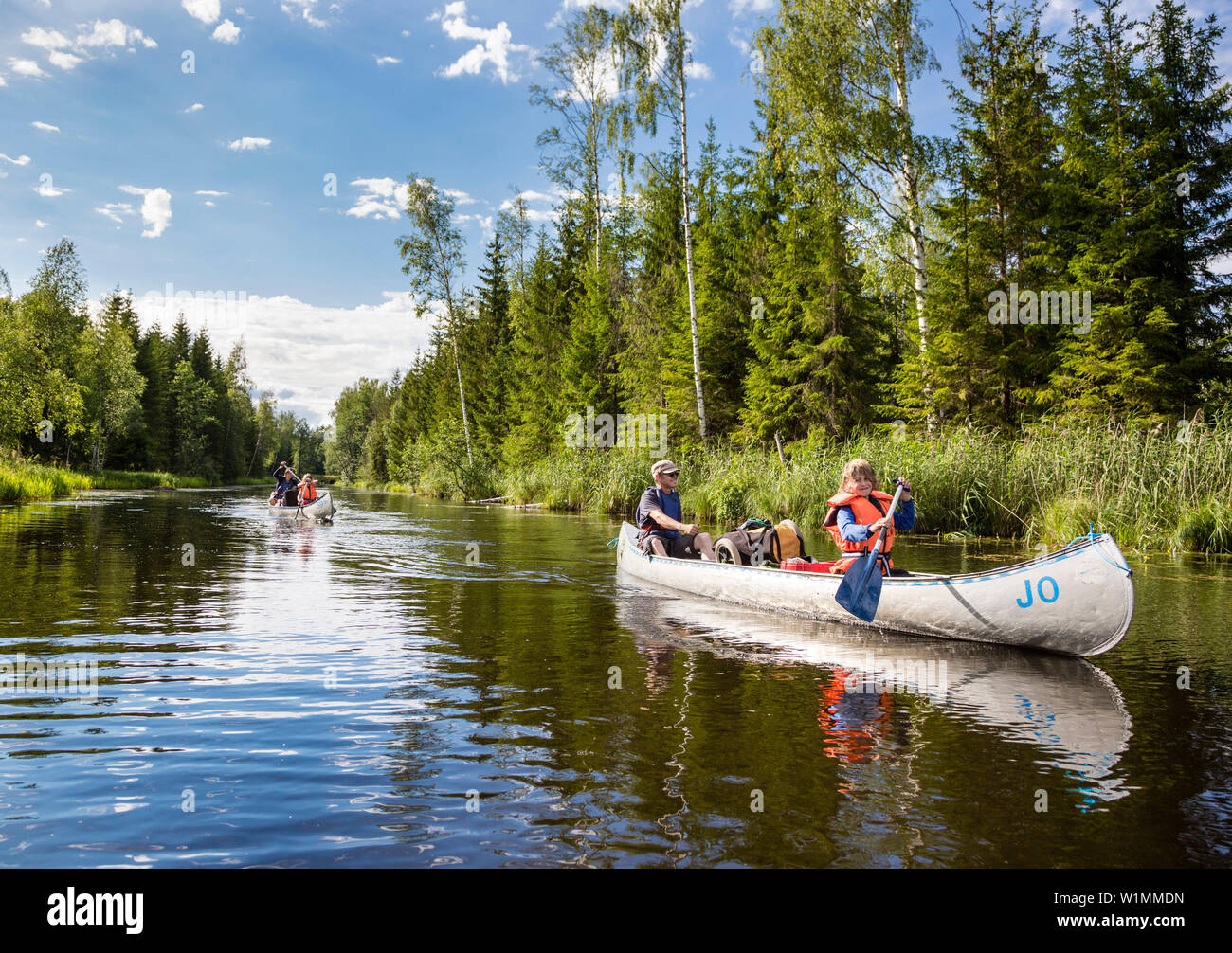 Two canoes hi-res stock photography and images - Alamy
