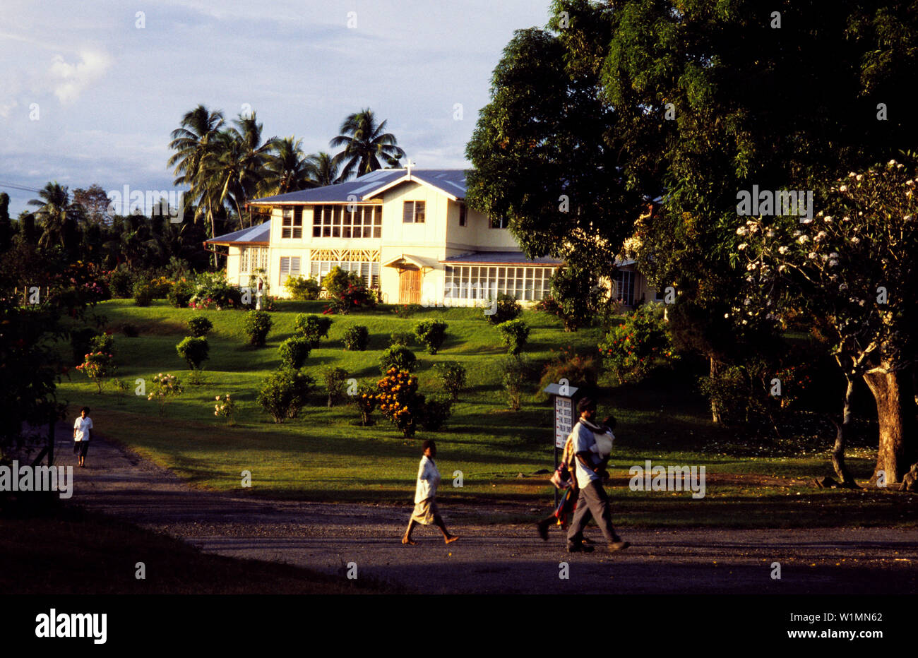 Vunapope - Rabaul- East New Britain Papua New Guinea - Melanesia Stock ...