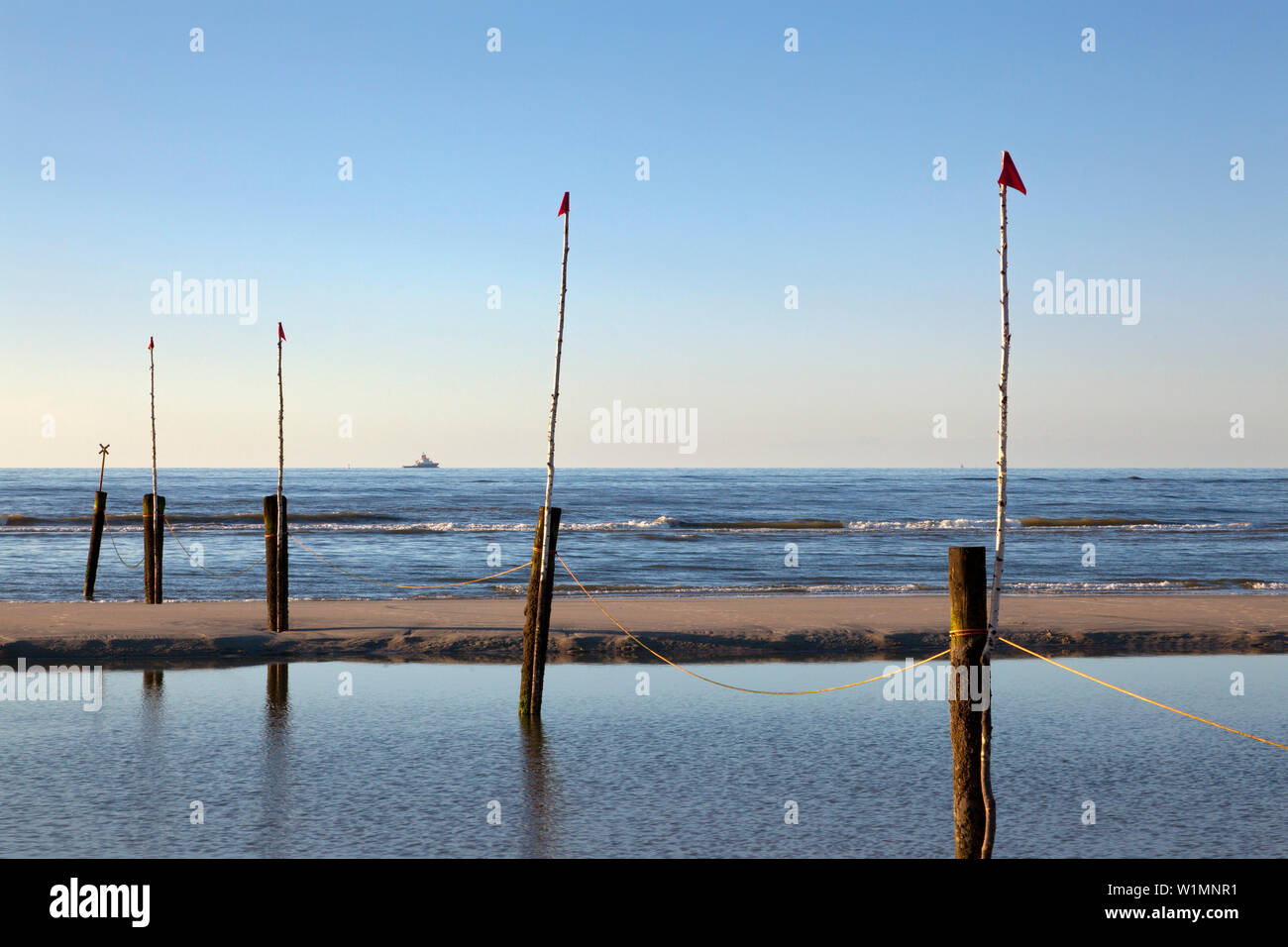 Nordstrand beach, Norderney, Ostfriesland, Lower Saxony, Germany Stock ...