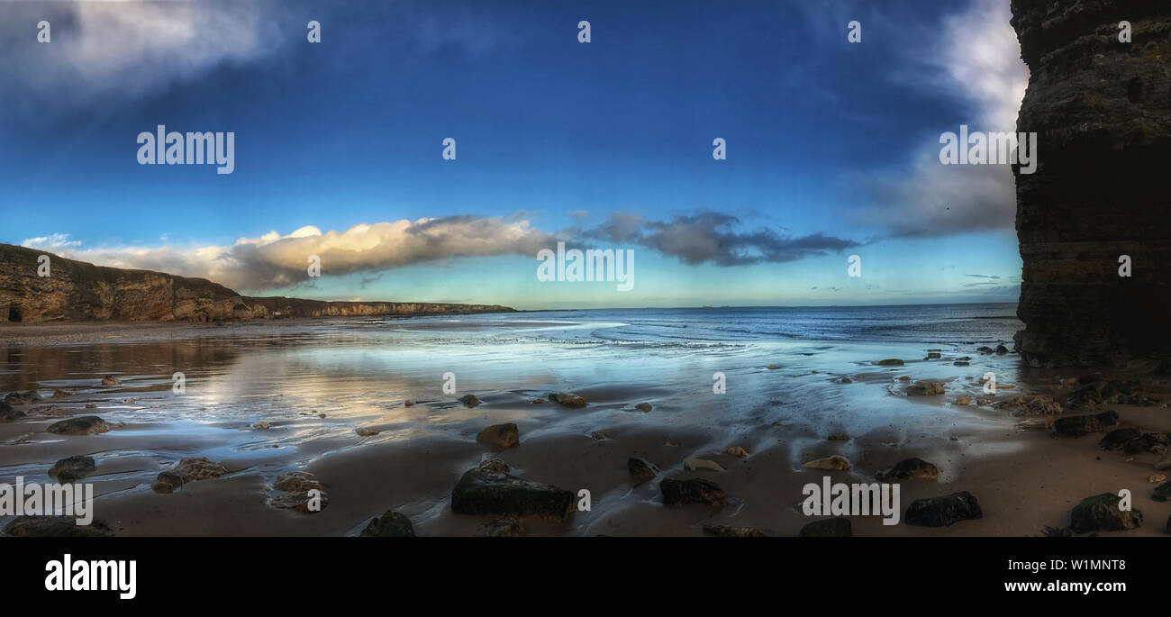beach sunset dawn water Stock Photo - Alamy