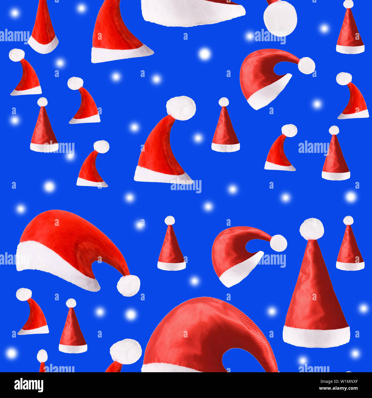 Hats on blue hi-res stock photography and images - Alamy