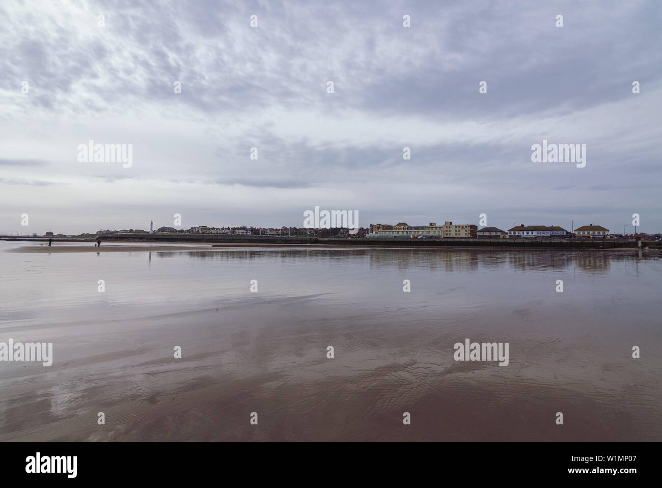 river landscape dawn beach water Stock Photo - Alamy