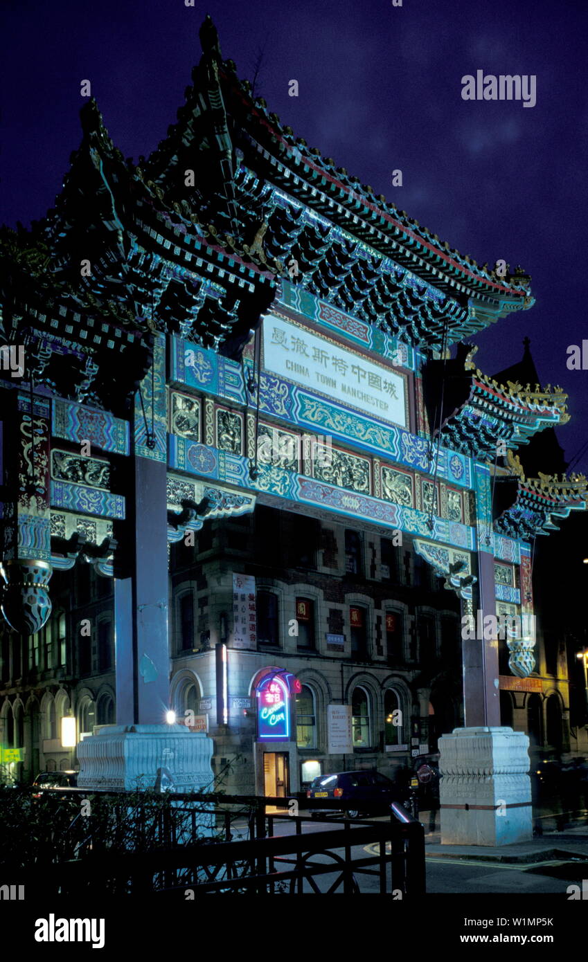 Chinatown, Manchester Europe, England Stock Photo - Alamy