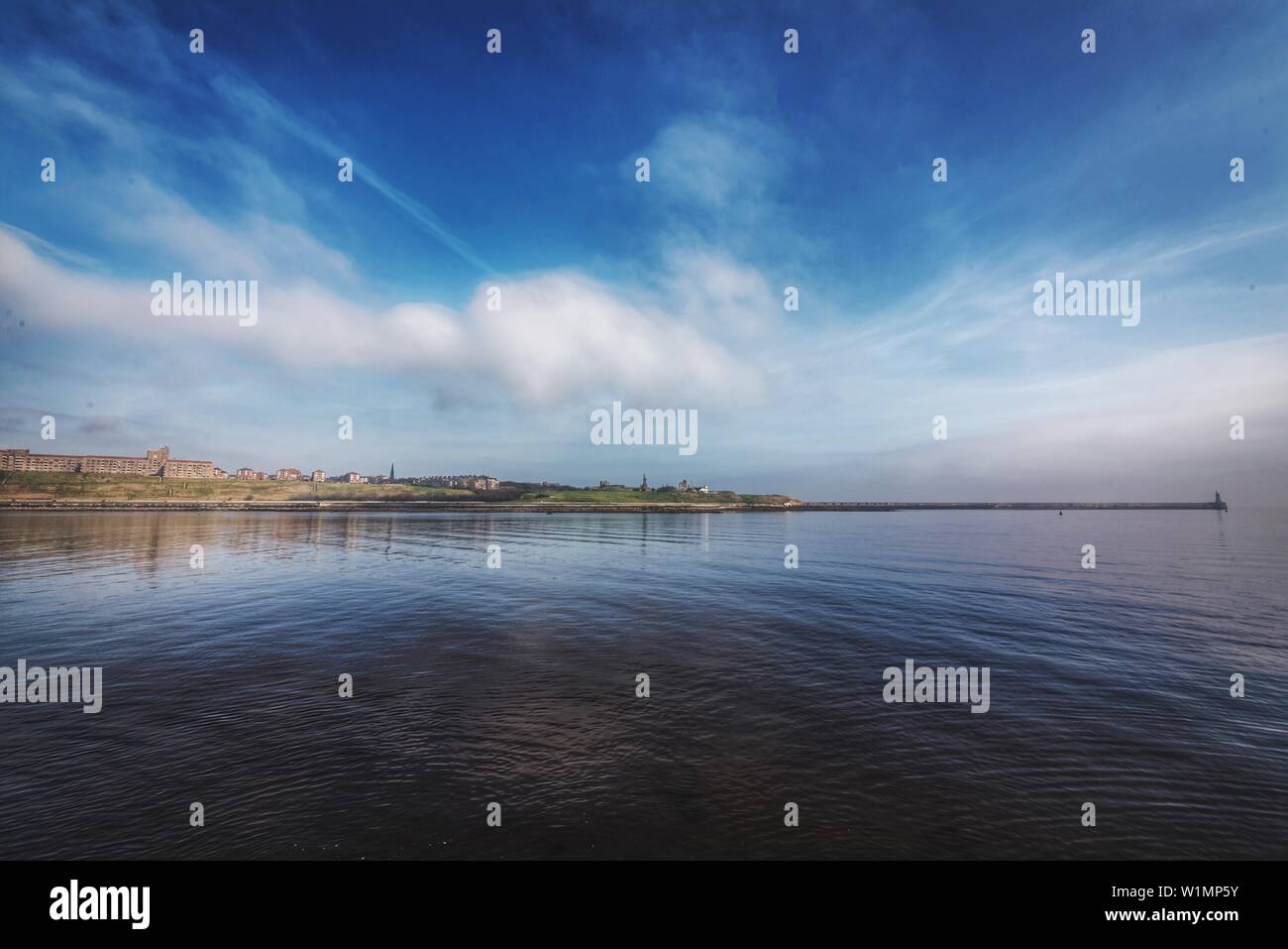 water beach dawn sea landscape Stock Photo - Alamy