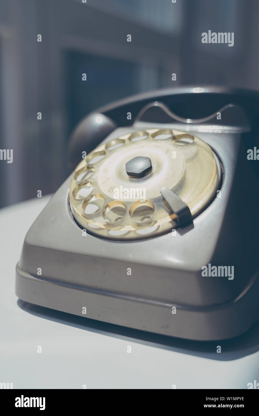 Telephone receiver holes hi-res stock photography and images - Alamy