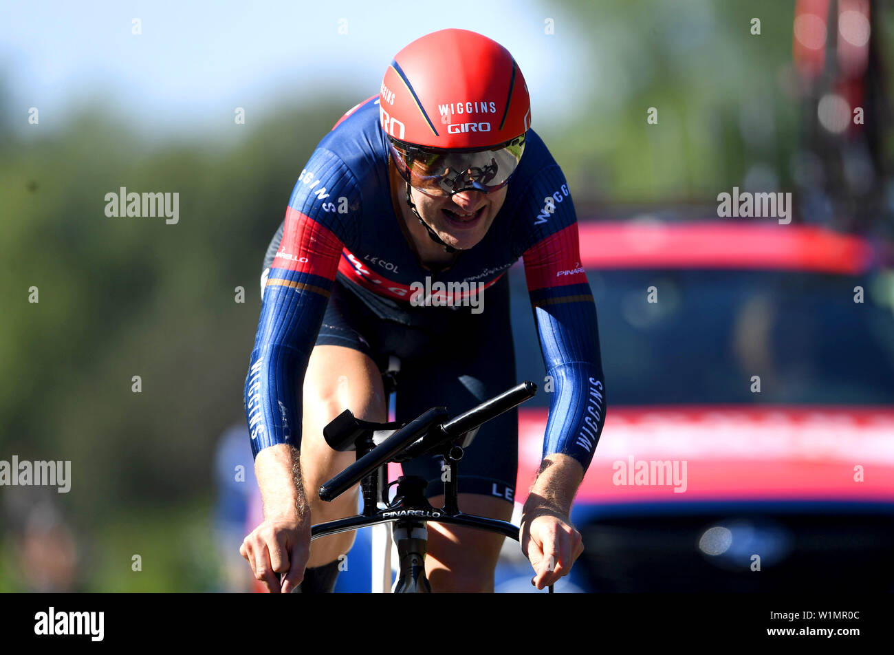 Team Wiggins Le Col's Mark Christian competing in the Elite Men's race ...