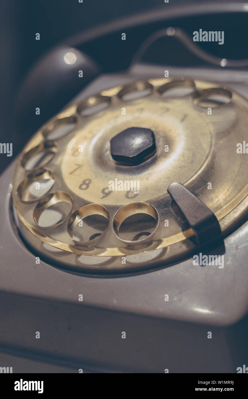 Telephone receiver holes hi-res stock photography and images - Alamy