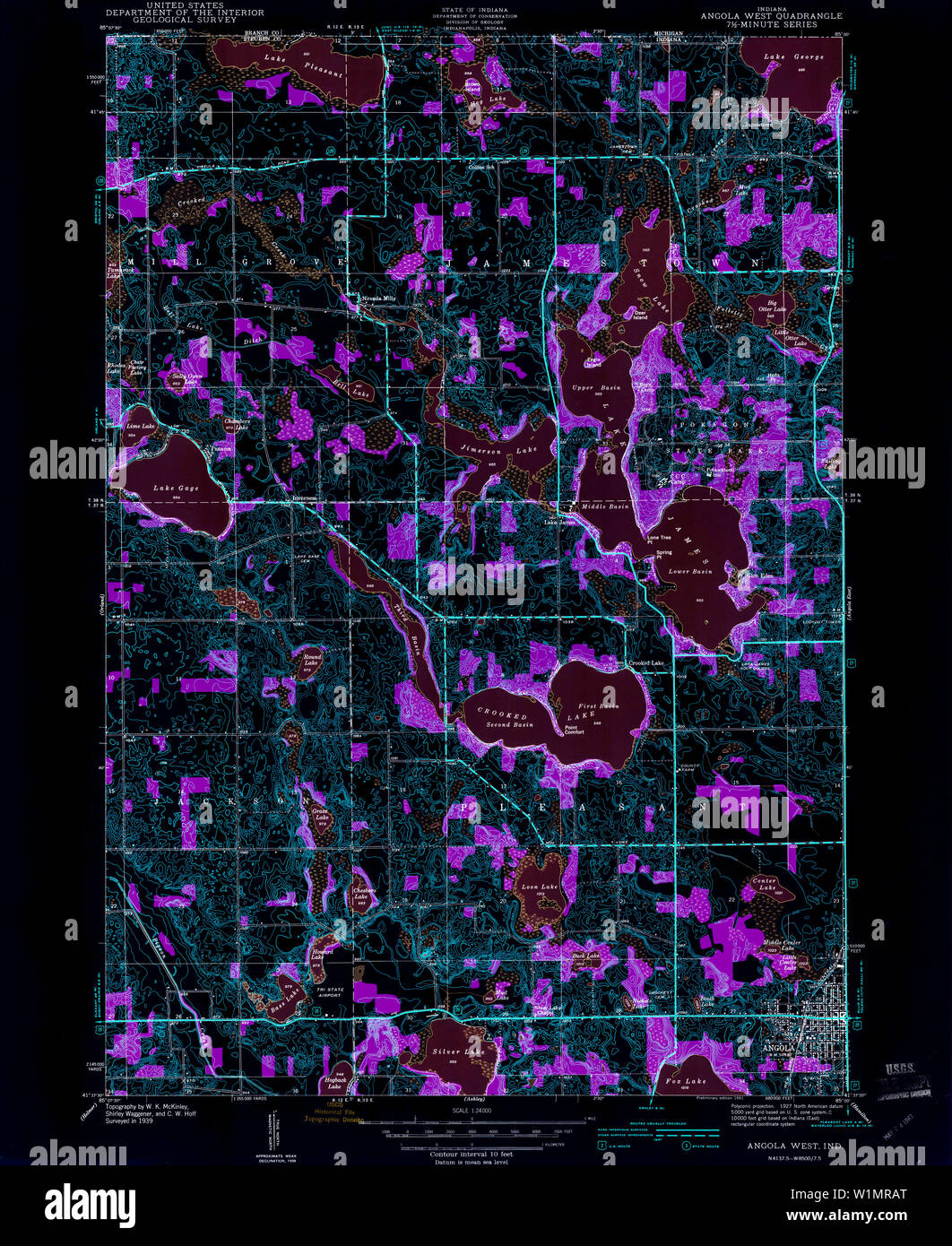 Historical angola map hi-res stock photography and images - Alamy