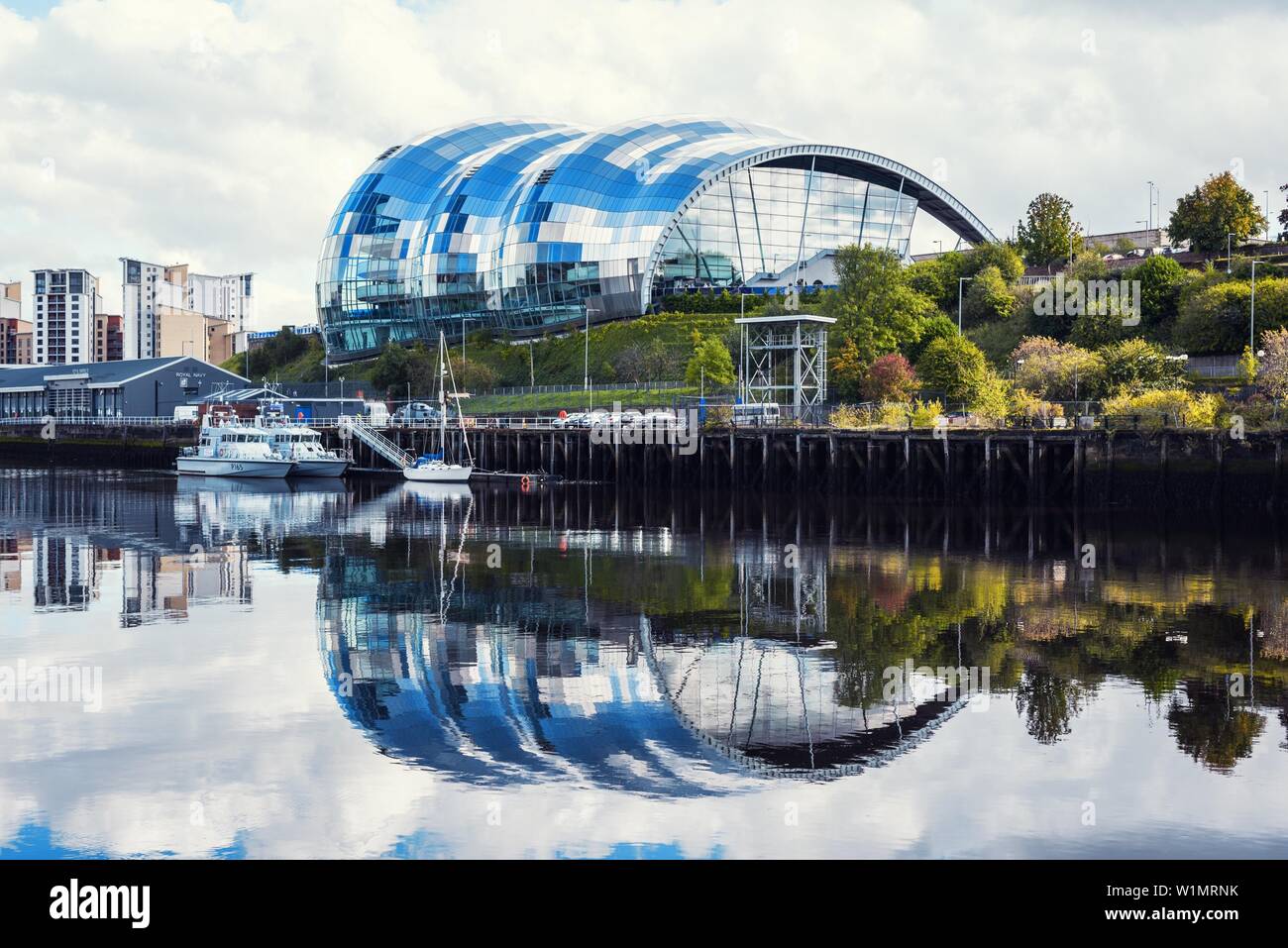 reflection city building travel architecture Stock Photo - Alamy