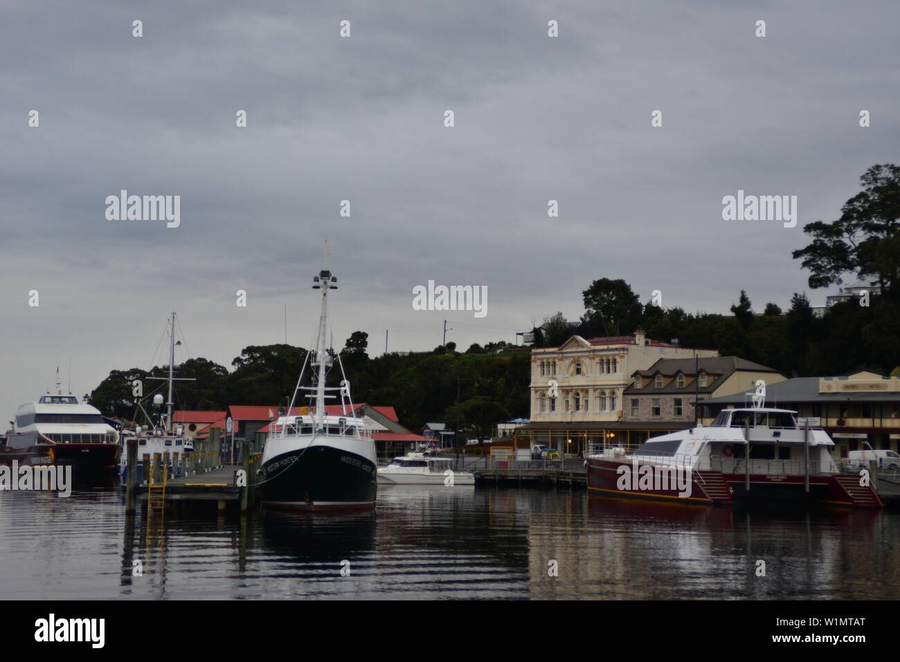 Strahan Harbour, Tasmania Stock Photo - Alamy