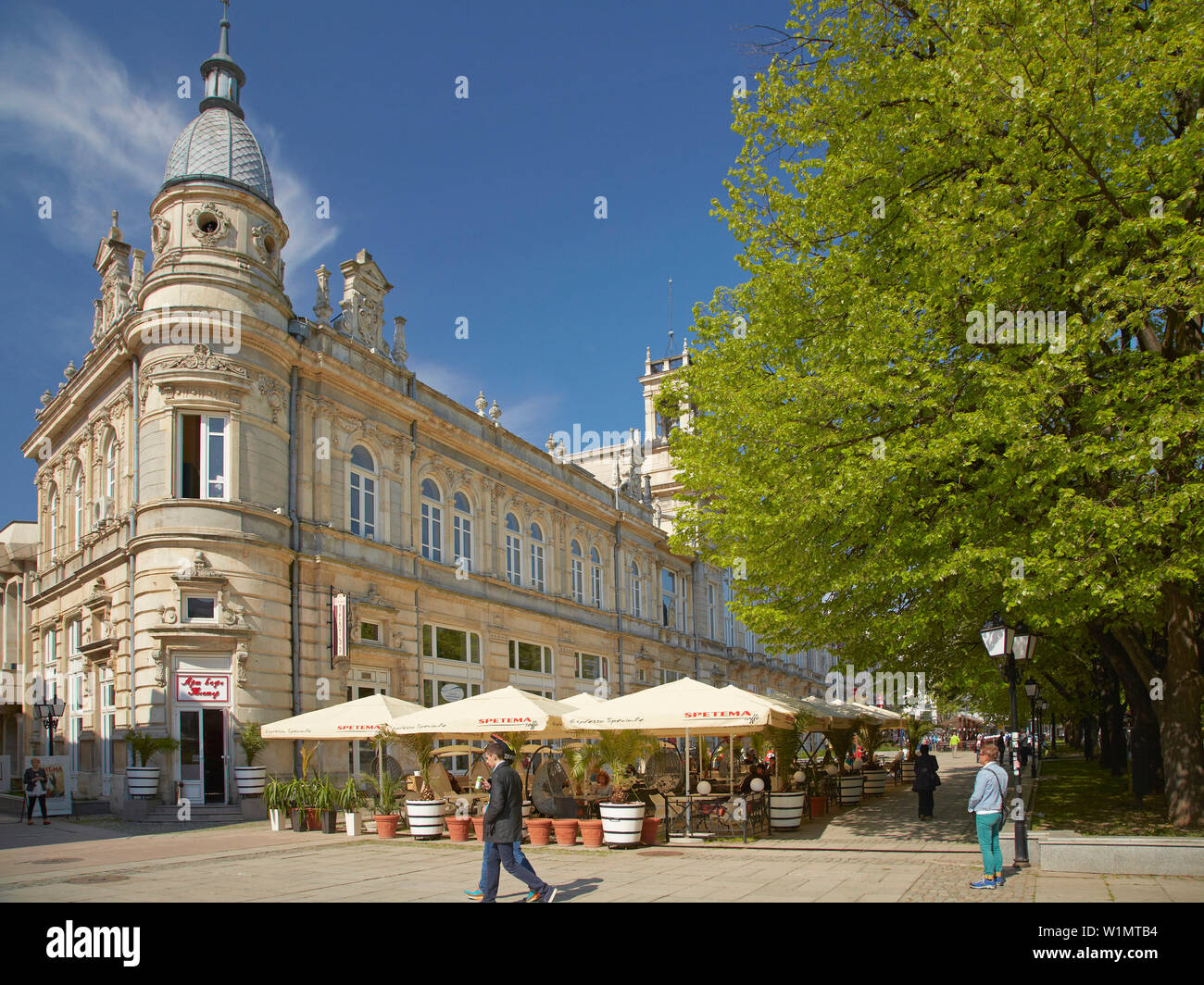 Sava Ognjanov Theatre at Russe (Pyce) at Pl. Svoboda (Freedom Square ...