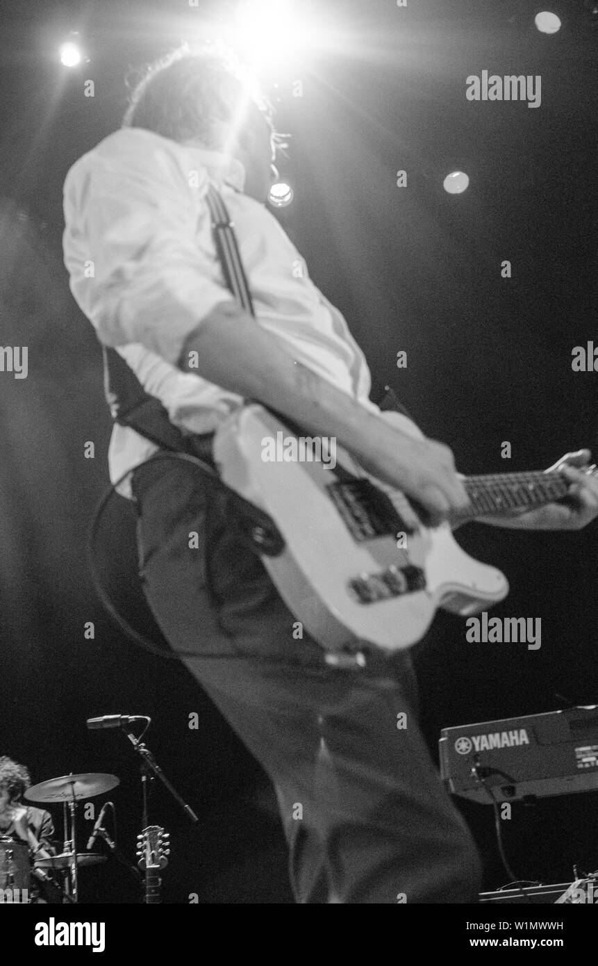 stringedinstrument guitarist performance stage guitar Stock Photo - Alamy