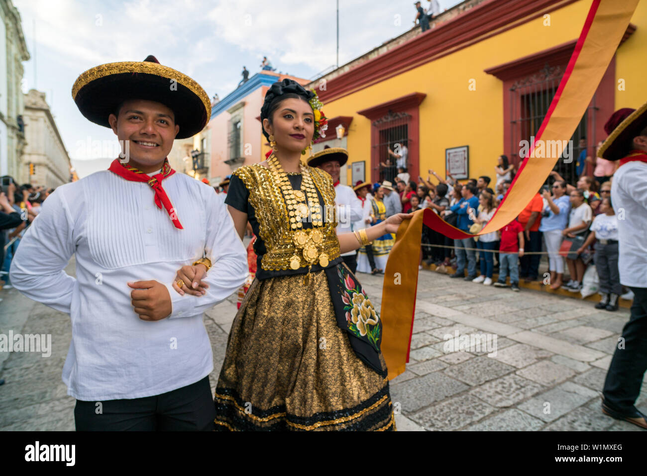 celebration people wear festival costume Stock Photo - Alamy
