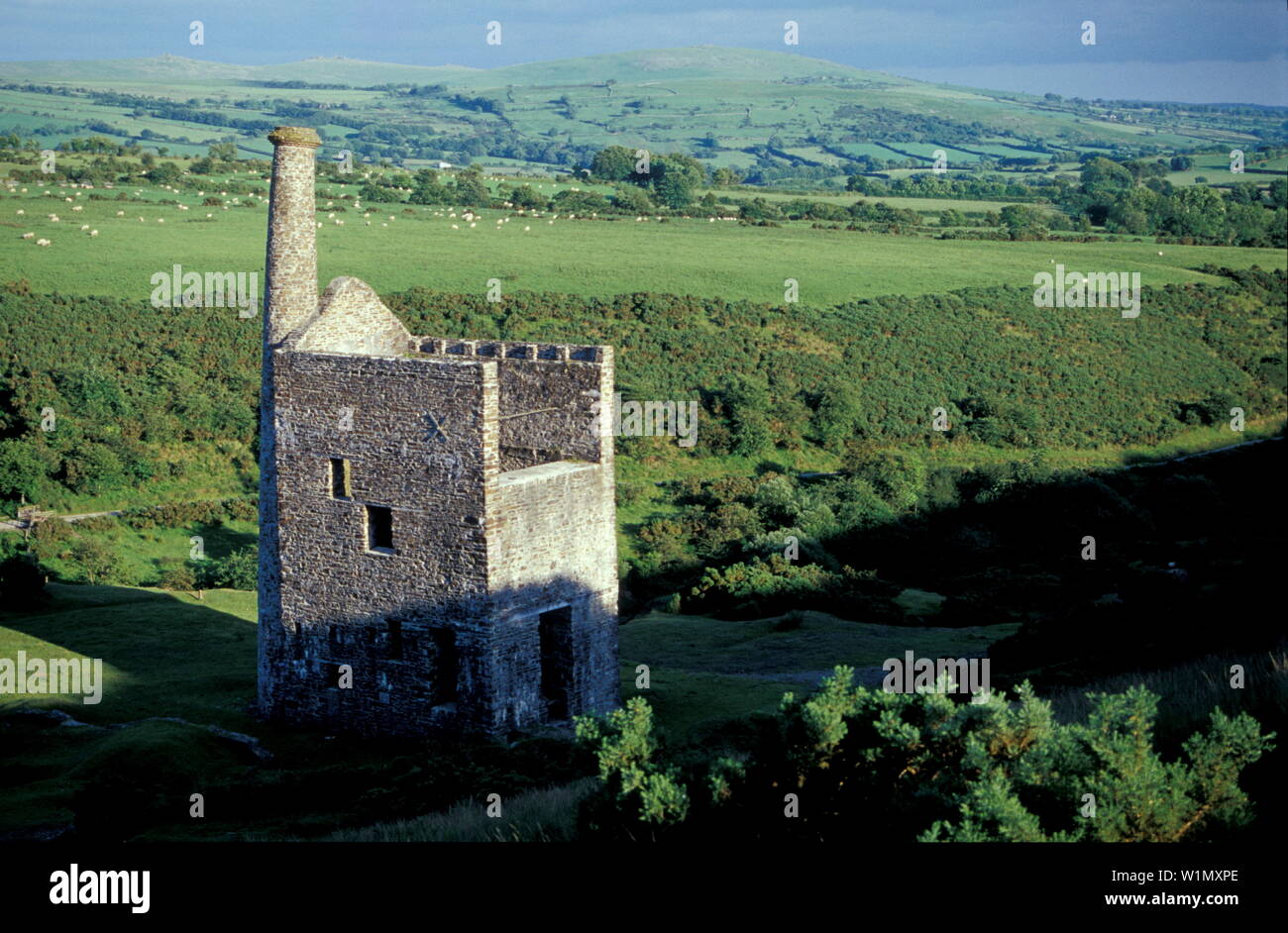 Wheal Betsy, Devon, Dartmoor Europe, England Stock Photo - Alamy