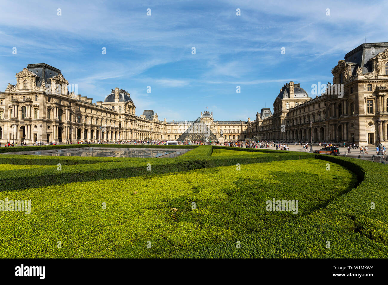 Louvre museum, Paris, France, Europe Stock Photo - Alamy