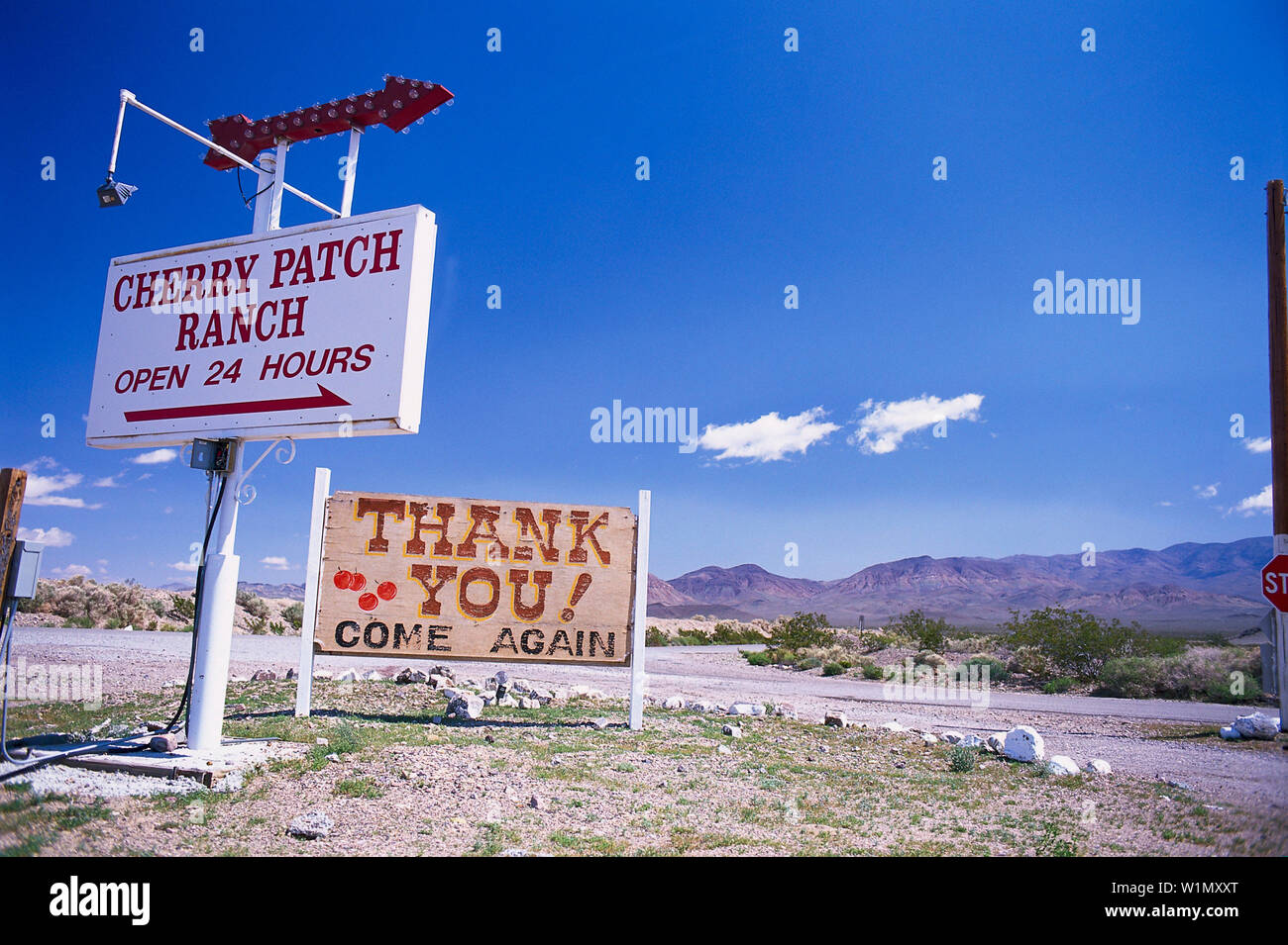 Legal Brothels, Crystal, Nevada USA Stock Photo - Alamy