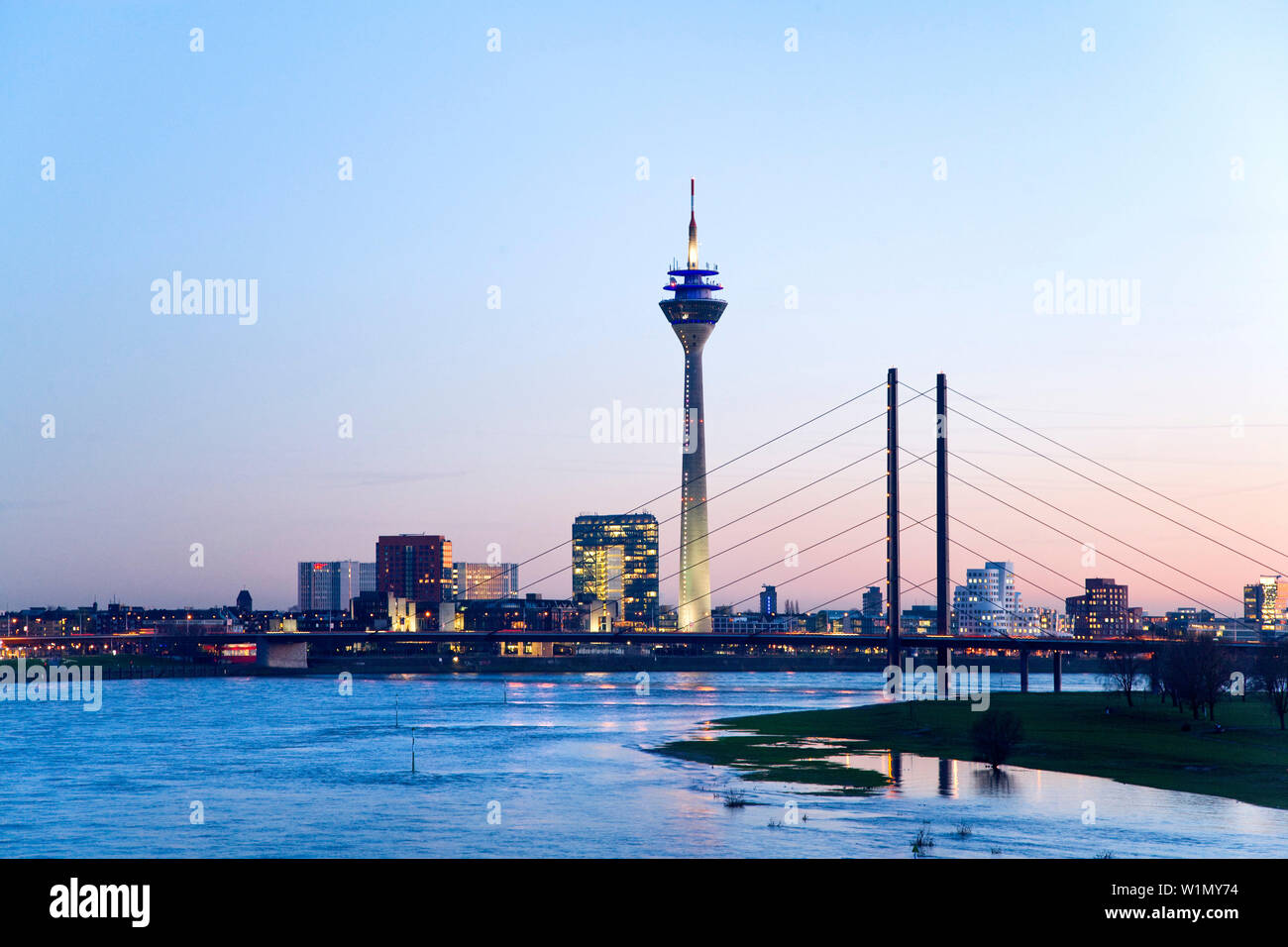 Rheinturm restaurant hi-res stock photography and images - Alamy