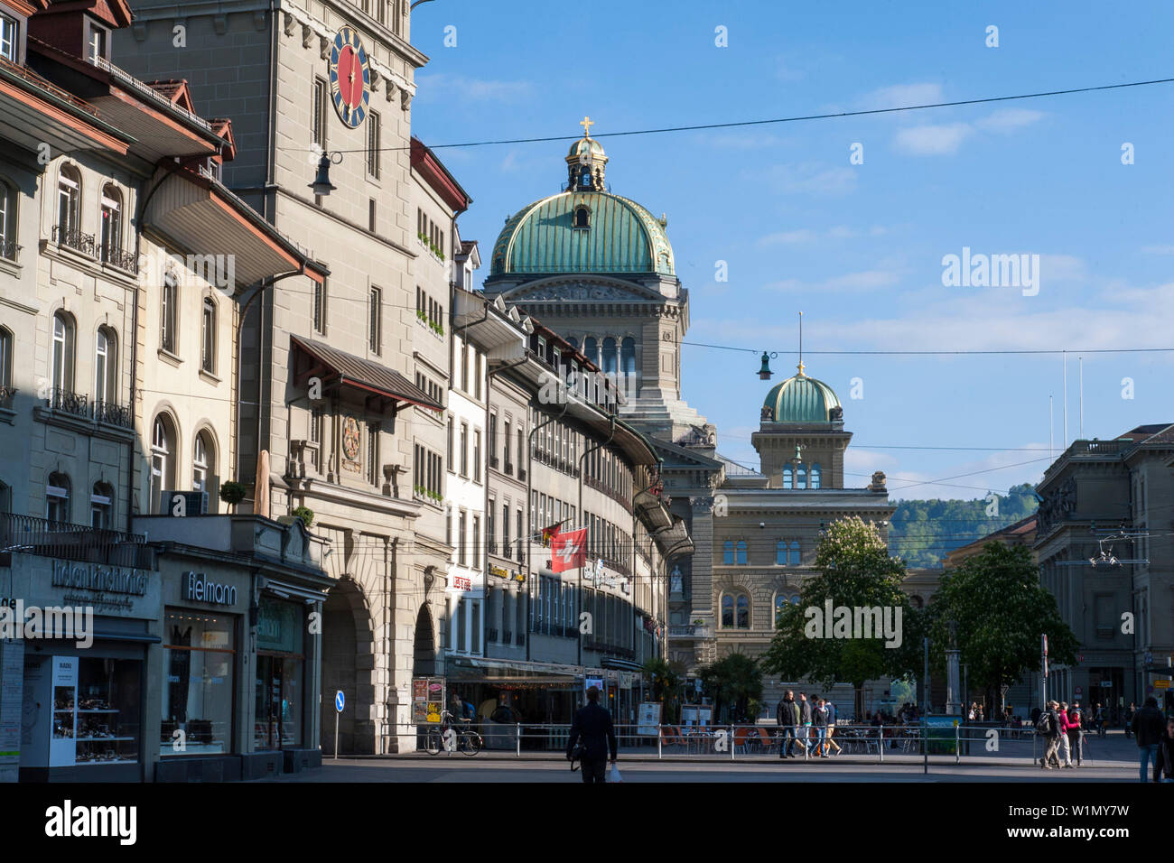Unesco world heritage site of the old city of bern hi-res stock ...