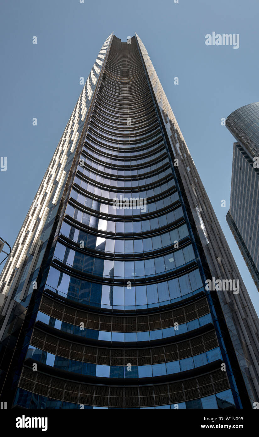 Addax Tower in the City of Lights on Al Reem Island, Abu Dhabi, UAE ...