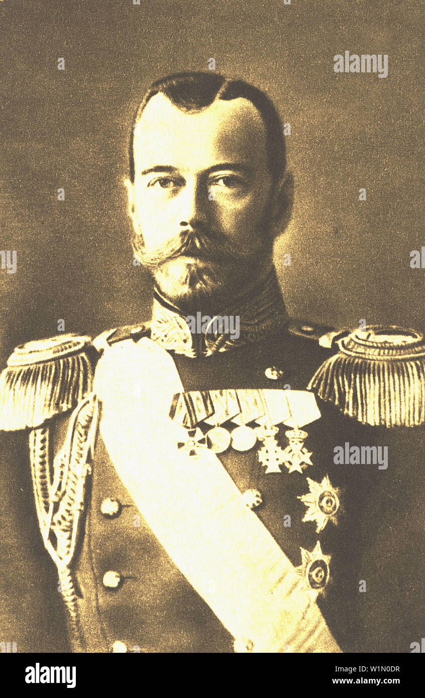 Tzar nicholas ii hi-res stock photography and images - Alamy