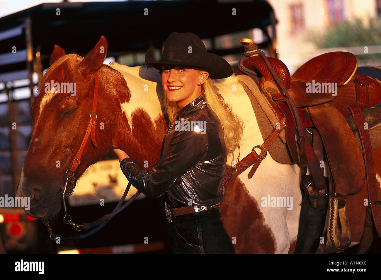 Rodeo Queen Brittany Heald, Stockyards Championship Rodeo, Fort Worth ...