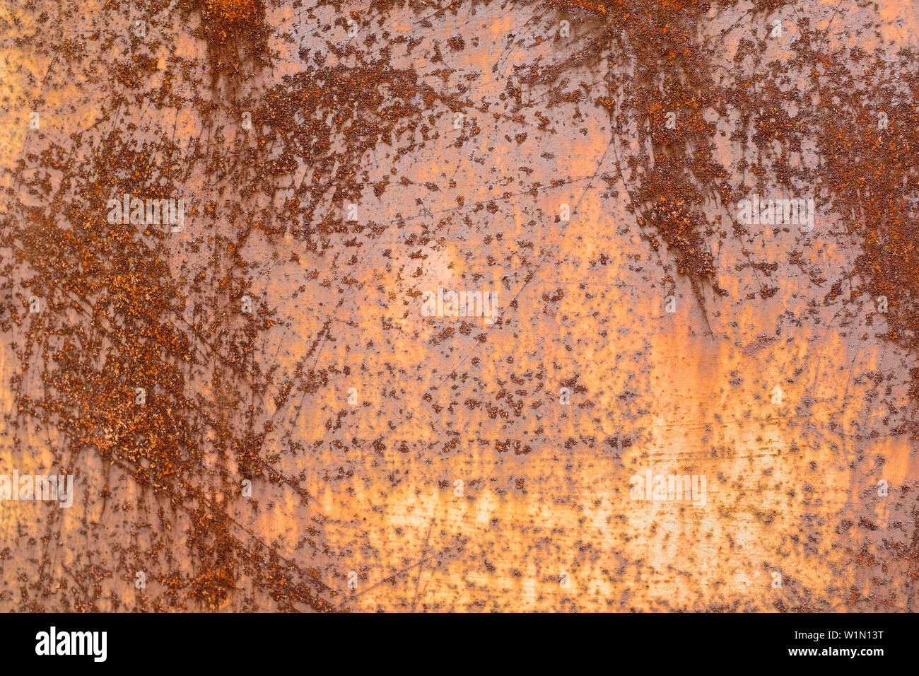 iron wall with rust. grunge texture. background for the designer ...
