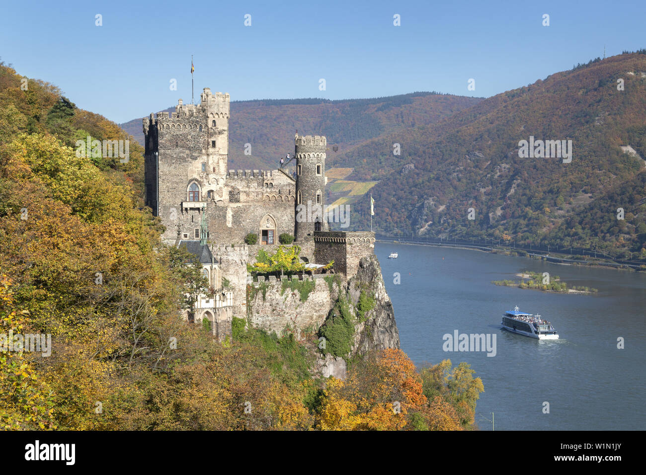 Burg rheinstein castle hi-res stock photography and images - Alamy