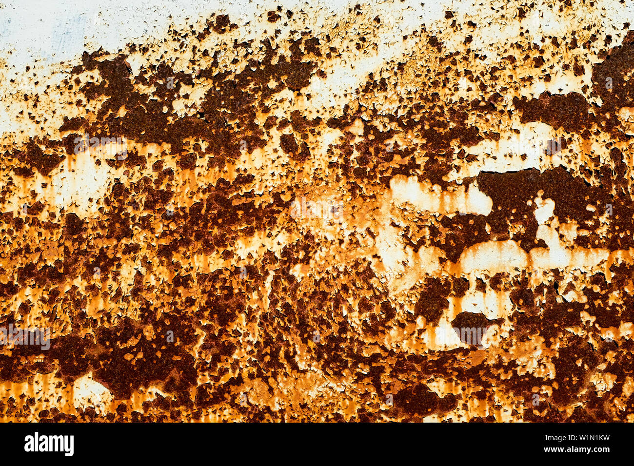 iron wall with rust. grunge texture. background for the designer ...